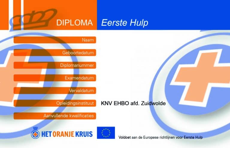 EHBO Opleiding - EHBO Zuidwolde